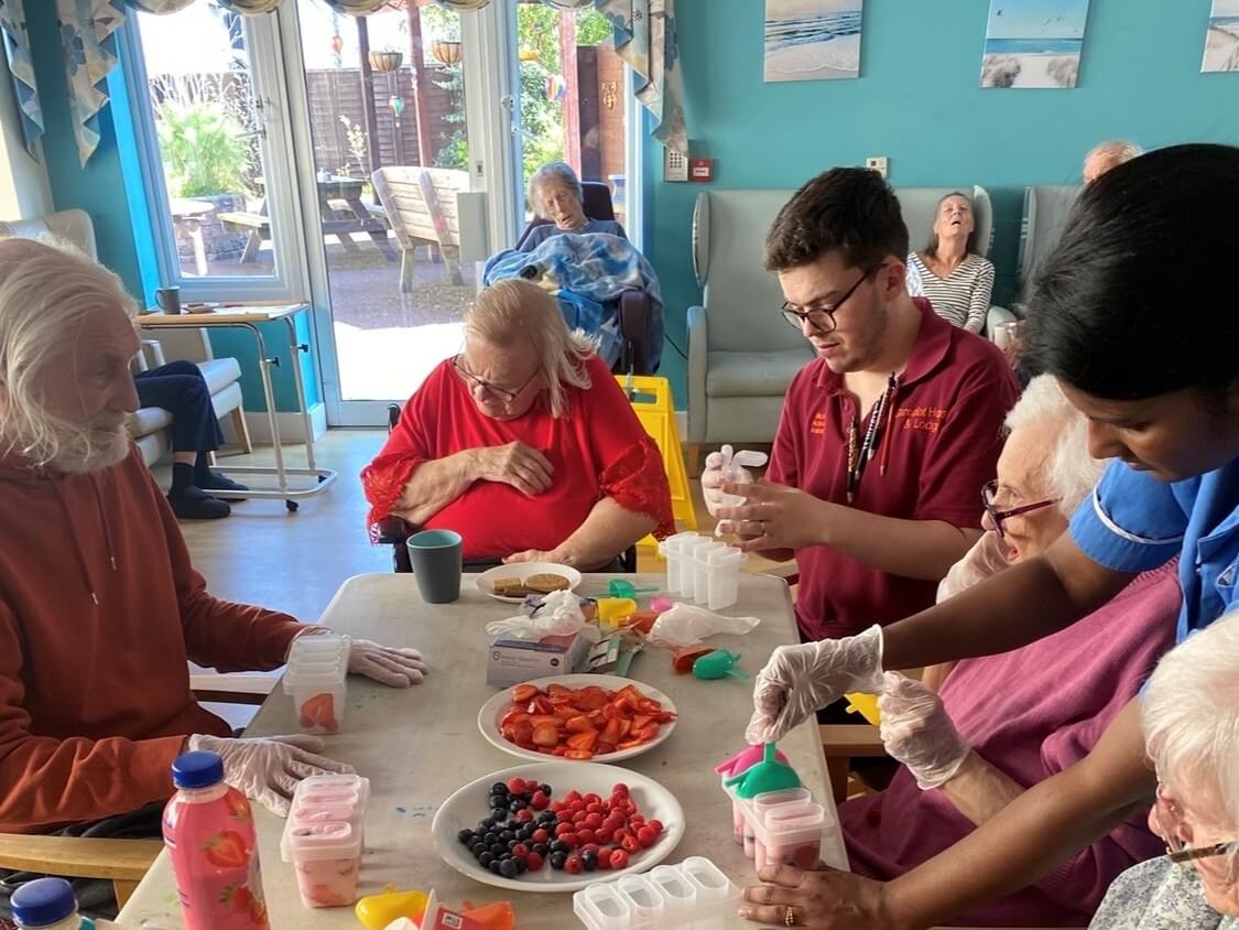 LOLLIES AND TROPICAL DRINKS HIT THE SPOT | Camelot Care Dementia ...